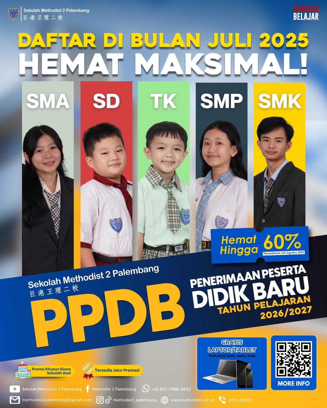 Sekolah Methodist 2 Palembang